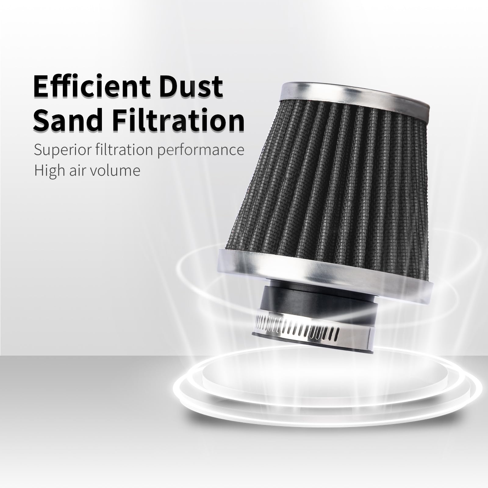 Snapklik.com : Evermotor Mini Bike Air Filter, 52mm 53mm 54mm Carb ...
