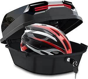 Amazon.com: ABESTME Motorcycle Top Case, Motorcycle Tour Tail Box ...