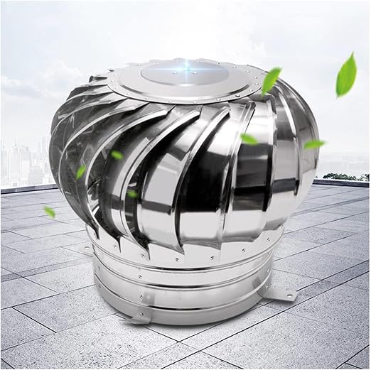 Steel Chimney Spinner Cowl Cap Rotary Turbines Ventilator for Effective ...