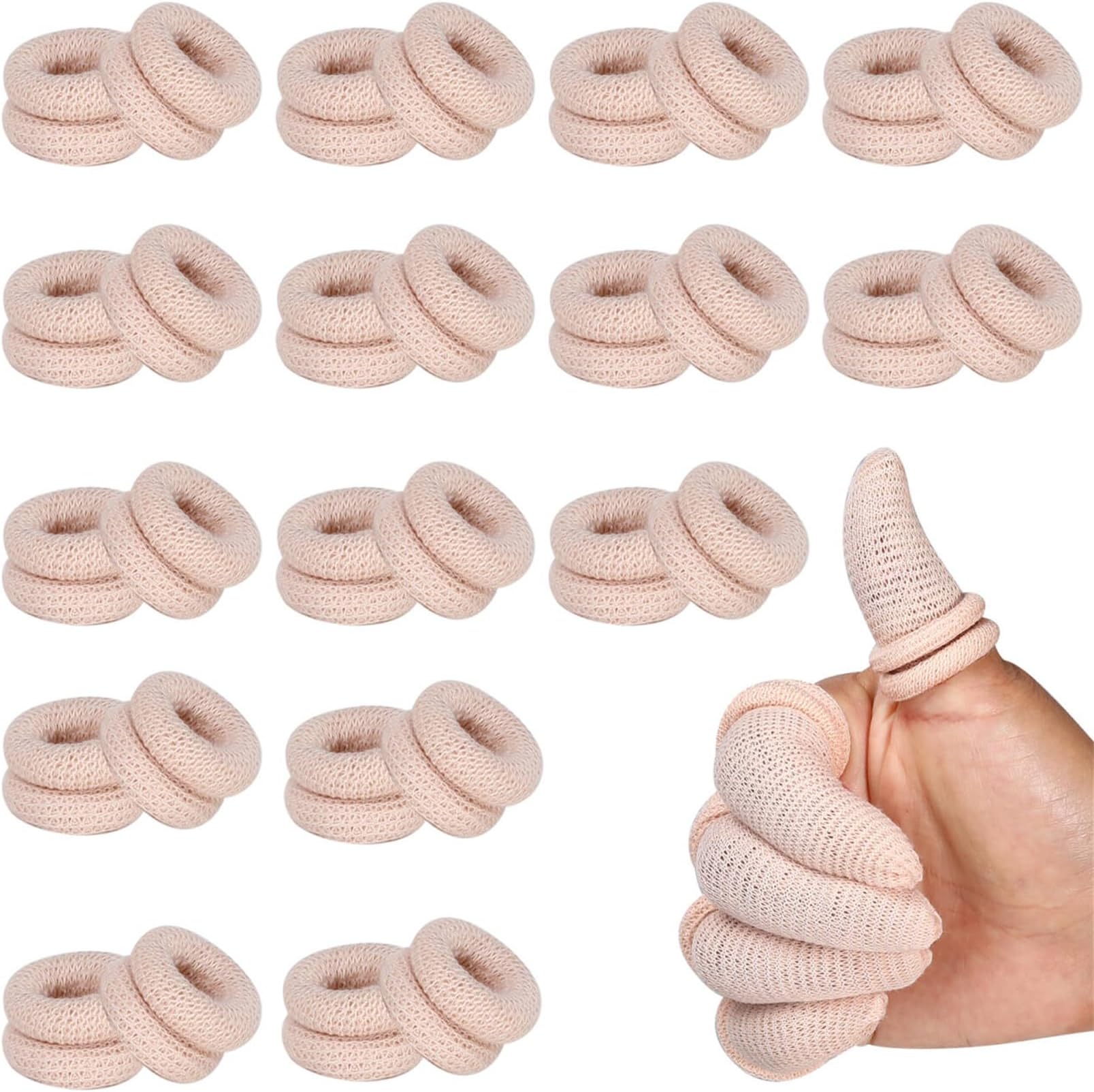 Amazon.com: Thumb Bandage Finger Bandages 30 PCS Tubular Finger Stall ...