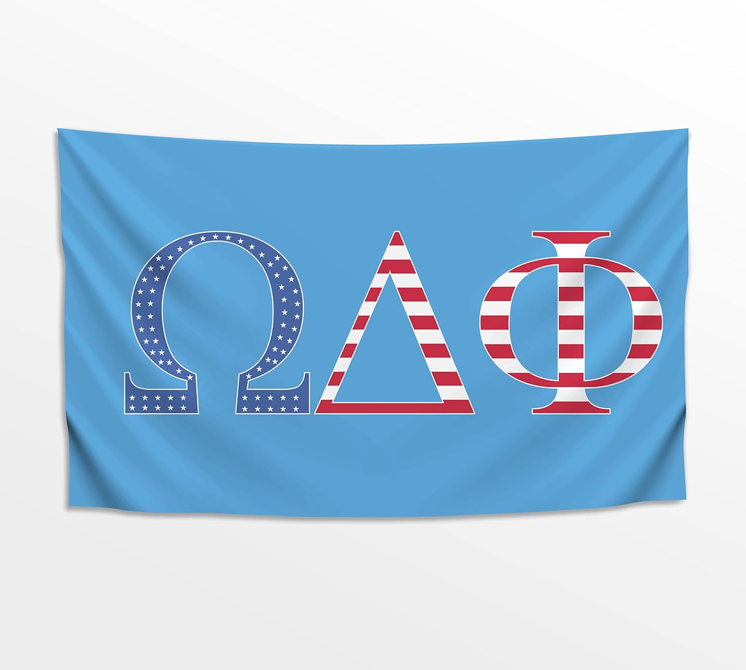 Amazon.com: Pro-Graphx Greek Sorority & Fraternity AMERICANA Flag, 3 ...