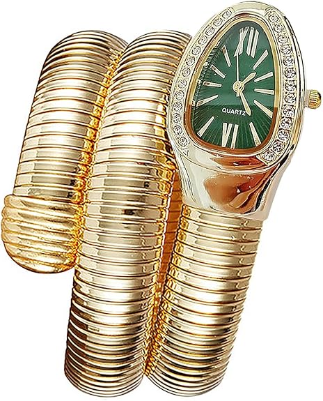 Amazon.com: DGCZYXGL Snake Watches for Women, Snake Watch, Snake Shape ...