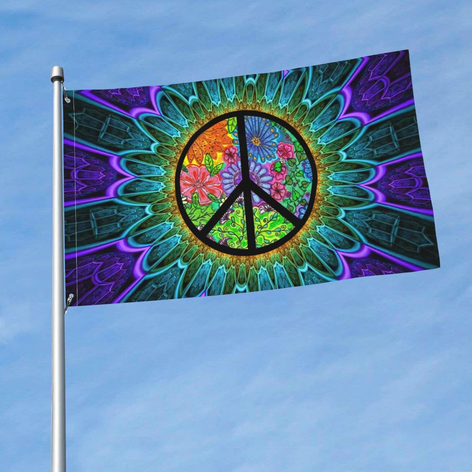 Psychedelic Earth Flag