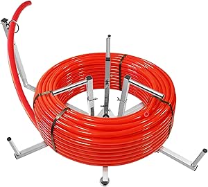Amazon.com: Heavy-Duty PEX Tubing Decoiler, Versatile Stainless Steel ...