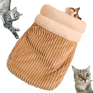 Amazon.com : magicalsea,Straw Bedding for Cats & Cuddle Cave,Cat ...