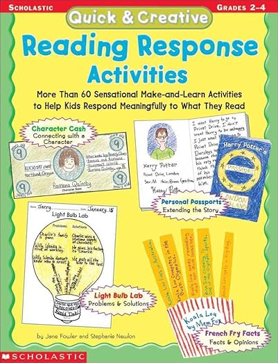 Amazon.com: Quick & Creative Reading Response Activities: More Than 60 ...