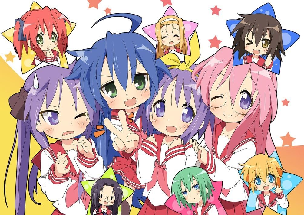 Amazon.com: Lucky Star POSTER TV (2007) Japanese Style E 11 x 17 Inches ...