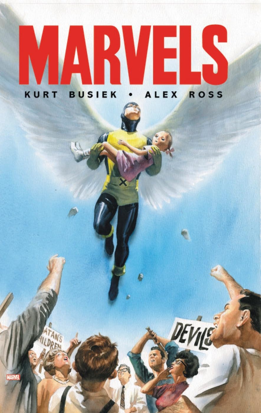 Marvels Monster-Sized Edition: Amazon.co.uk: Busiek, Kurt, Ross, Alex ...