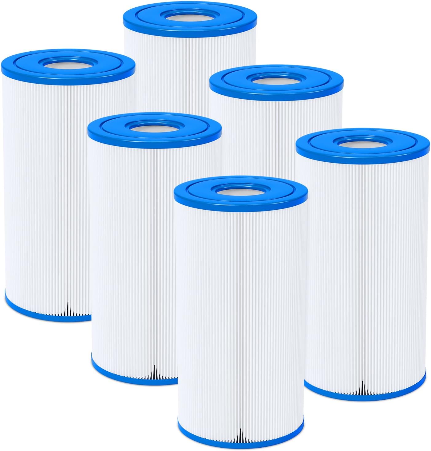 Amazon.com : RGJ Universal Pool Filter Cartridge Type A/C or III, 12 ...