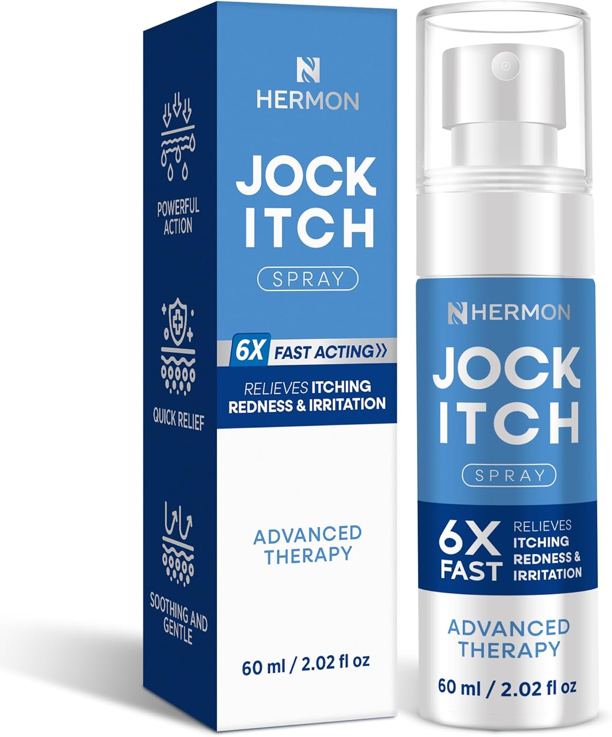 Amazon.com: Hermon Jock Itch Spray for Men: Powerful Treatment for Jock ...