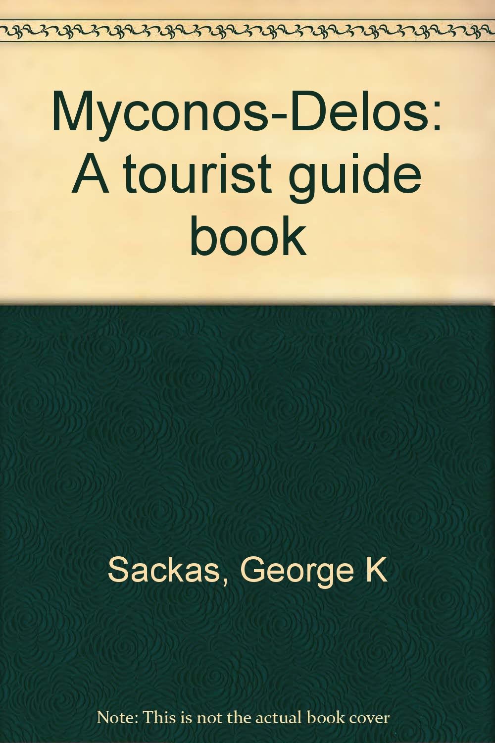 Myconos-Delos: A tourist guide book: Books - Amazon.ca