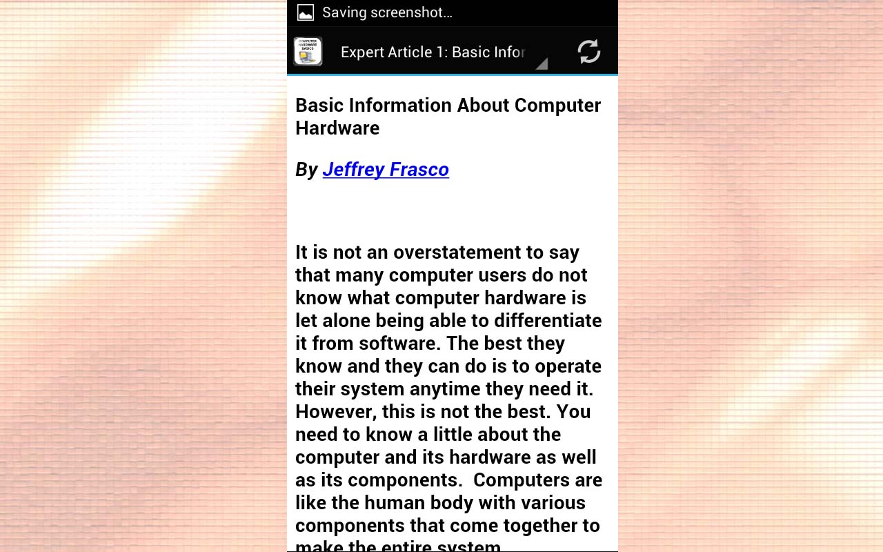 Computer Hardware Basics - App on Amazon Appstore