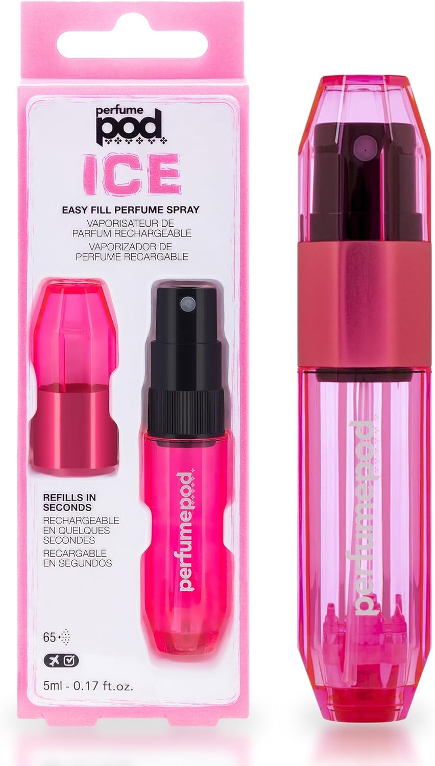 Amazon.com: Travalo Perfume Pod Ice Travel Perfume Atomizer - High ...