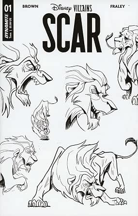 Amazon.com: Disney Villains: Scar #1J VF/NM ; Dynamite comic book ...