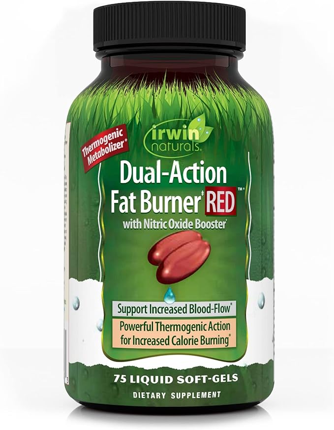 Amazon.com: Irwin Naturals Dual-Action Fat Burner RED - 75 Liquid Soft ...