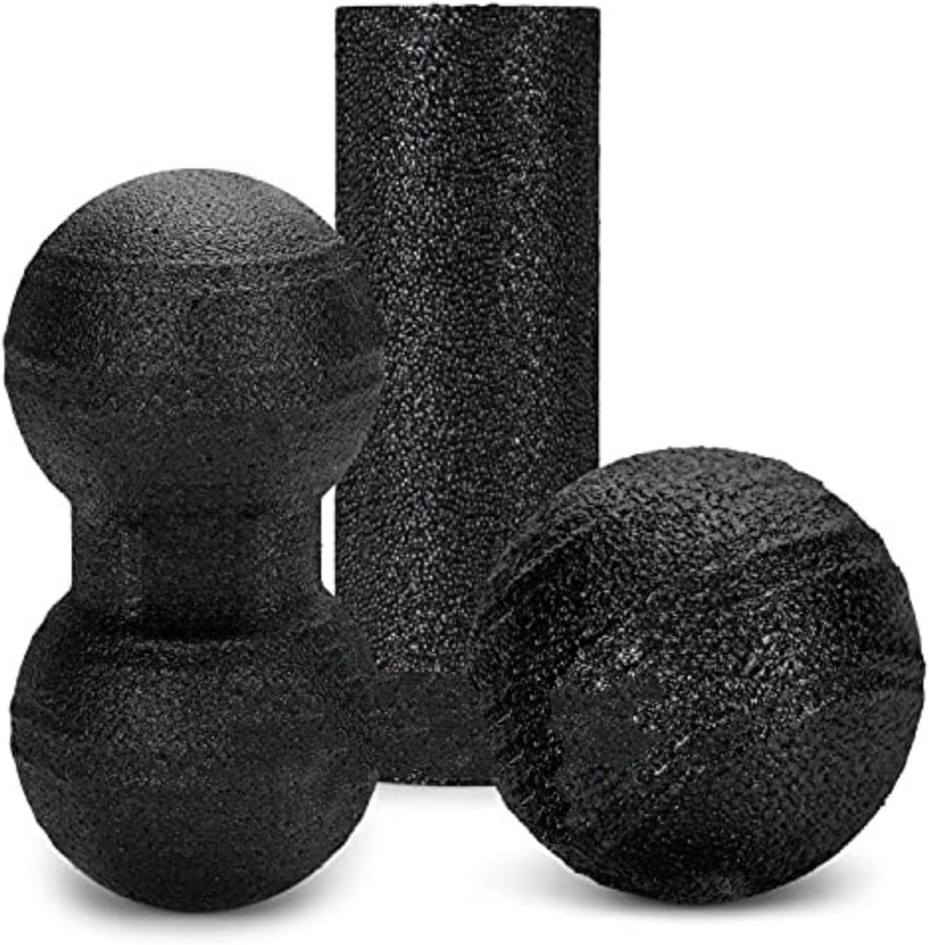 WOMA Bodypower Faszien Set mit Rolle & Bällen + Tragetasche I ...