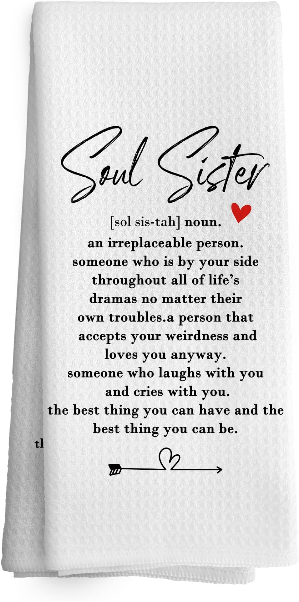 Amazon.com: Dwept Soul Sister Gifts for Women Kitchen Towels, Gifts for ...