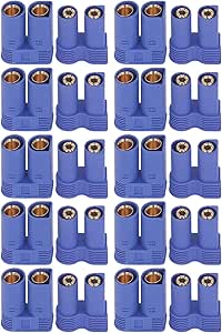 Amazon.com: 10 Pairs Battery Connector Ec5 Gold Plated Plug Connector ...
