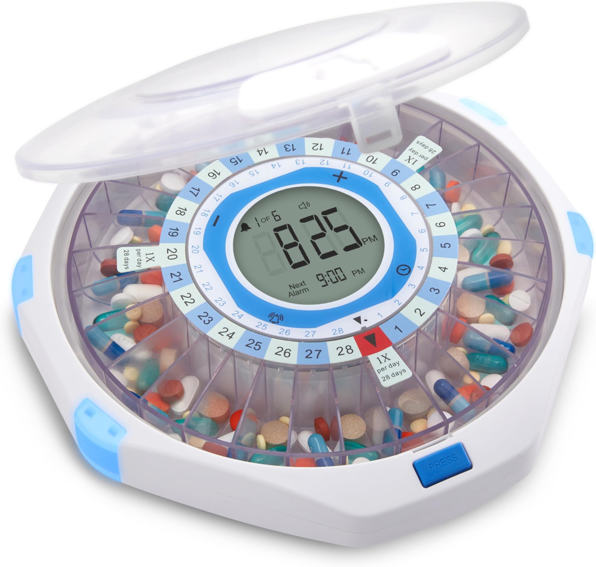 Amazon.com: LiveFine WiFi Automatic Pill Dispenser and Remote ...