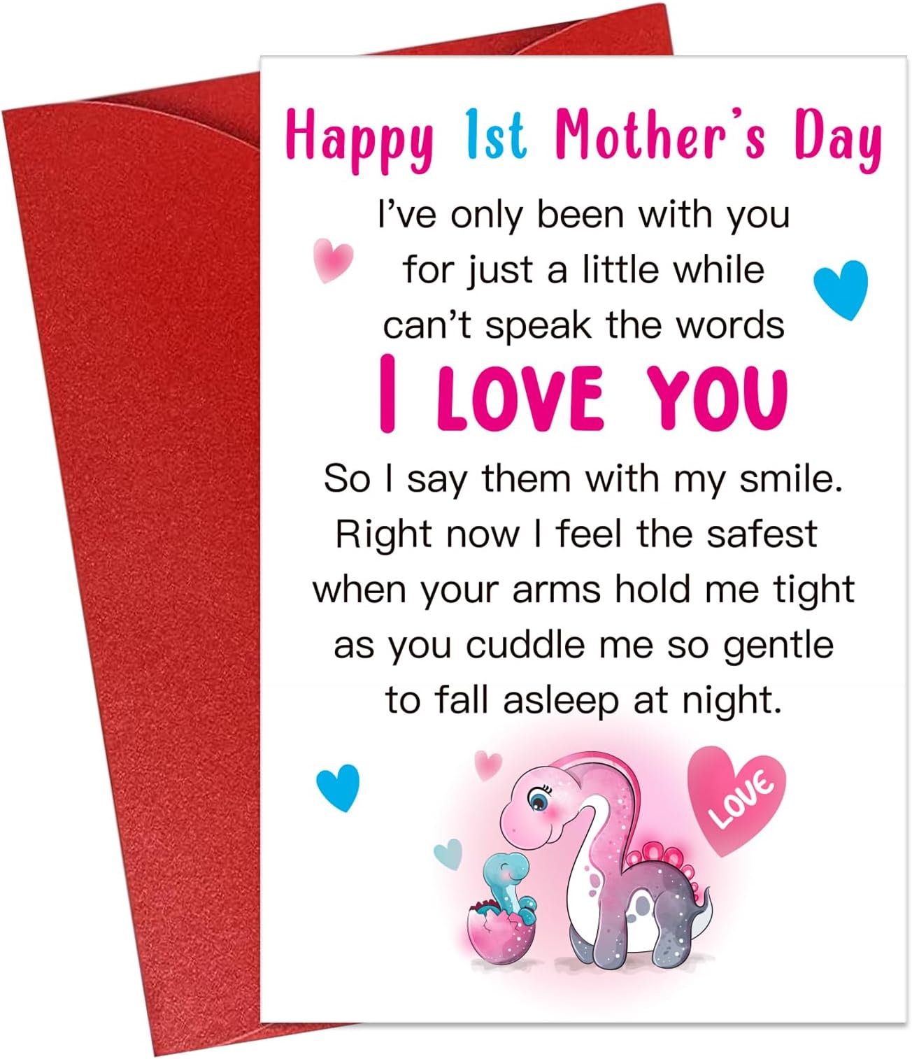 Amazon.com : FaCraft Happy First Mothers Day Cards for Mom Mother Wife ...