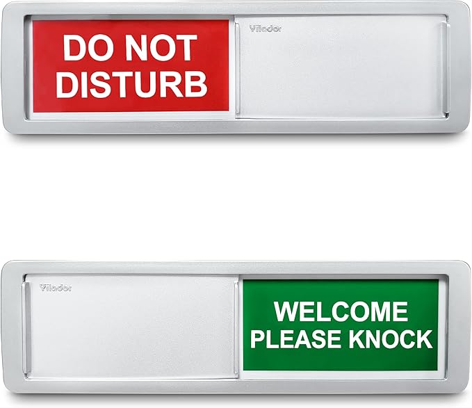 Amazon.com : 7''x2'' Magnetic Privacy Indicator, Do Not Disturb Sign ...