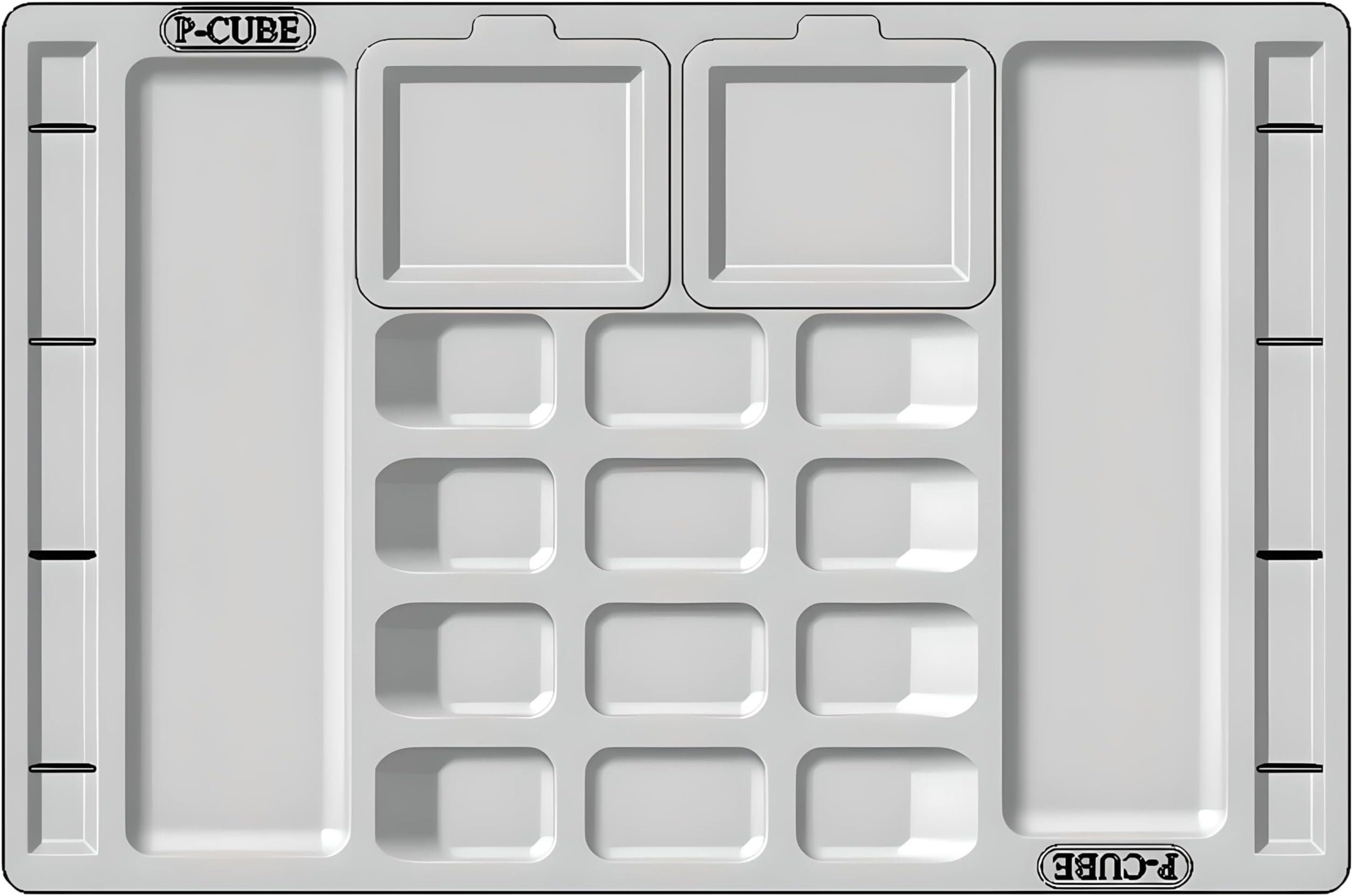Maharaj Mall Watercolor Palette Box Useful Separate Mixing Tray 36 Deep ...