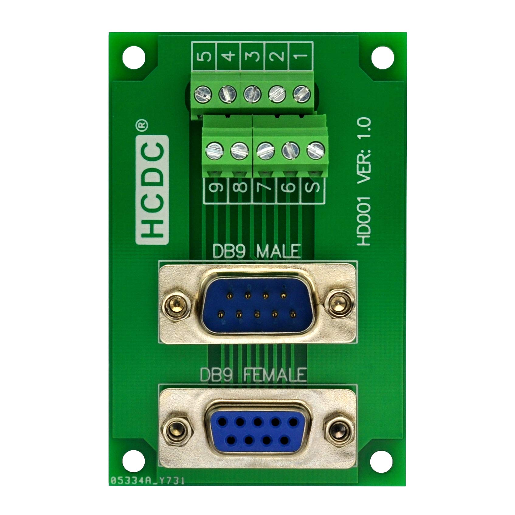 Snapklik.com : D-SUB Male-Female Breakout Board Terminal Block ...