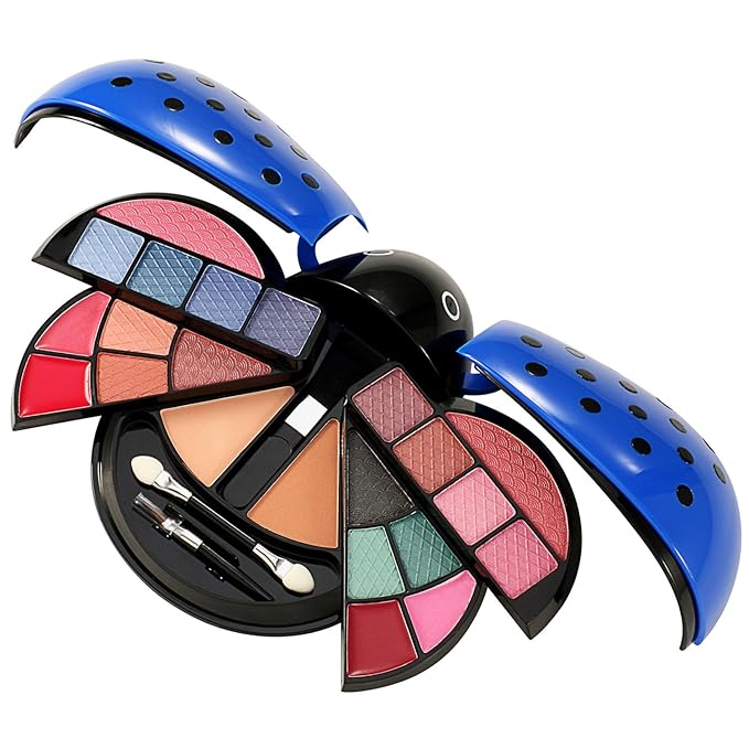 Amazon.com : Cameo Ladybug Cute Makeup Kit, Blue : Beauty & Personal Care