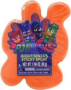 Amazon.com: PJ Masks Sticky Splat Putty - Orange : Toys & Games