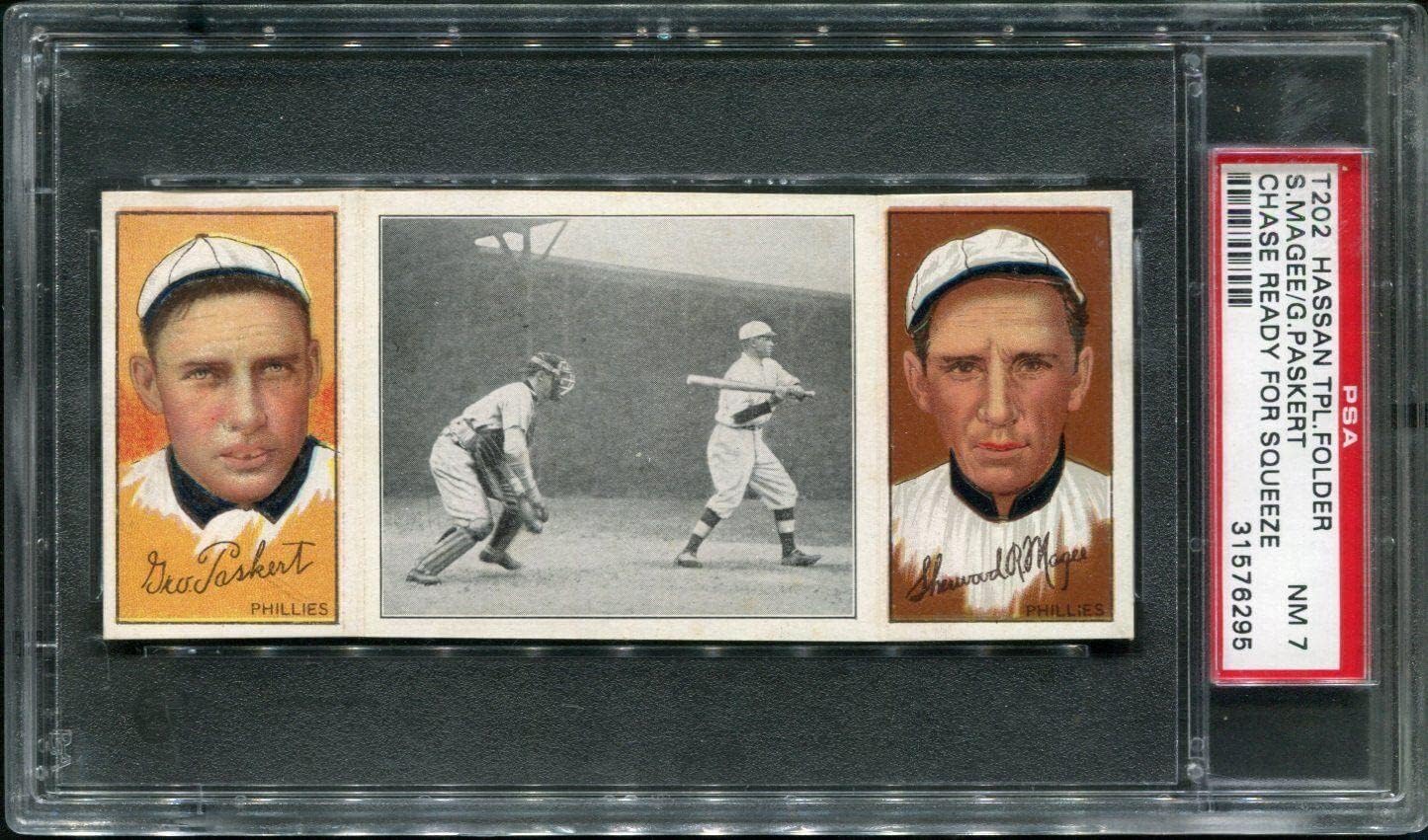 Amazon.com: 1912 T202 Hassan Chase Ready For Squeeze - Magee & Paskert ...