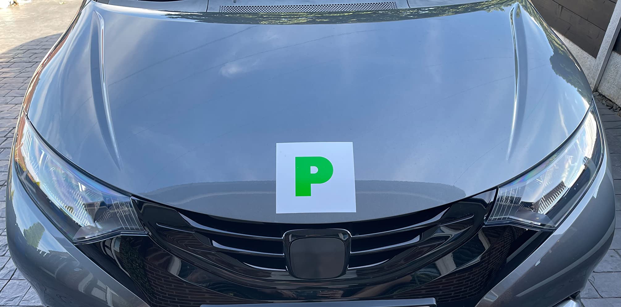 AA Fully Magnetic P Plates for Recently Qualified Drivers - AA0347 ...