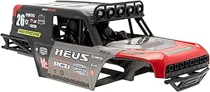 MEUS RACING MB24 SCX24 Body 5.2in 132MM Body Shell ABS+Nylon Carbon ...
