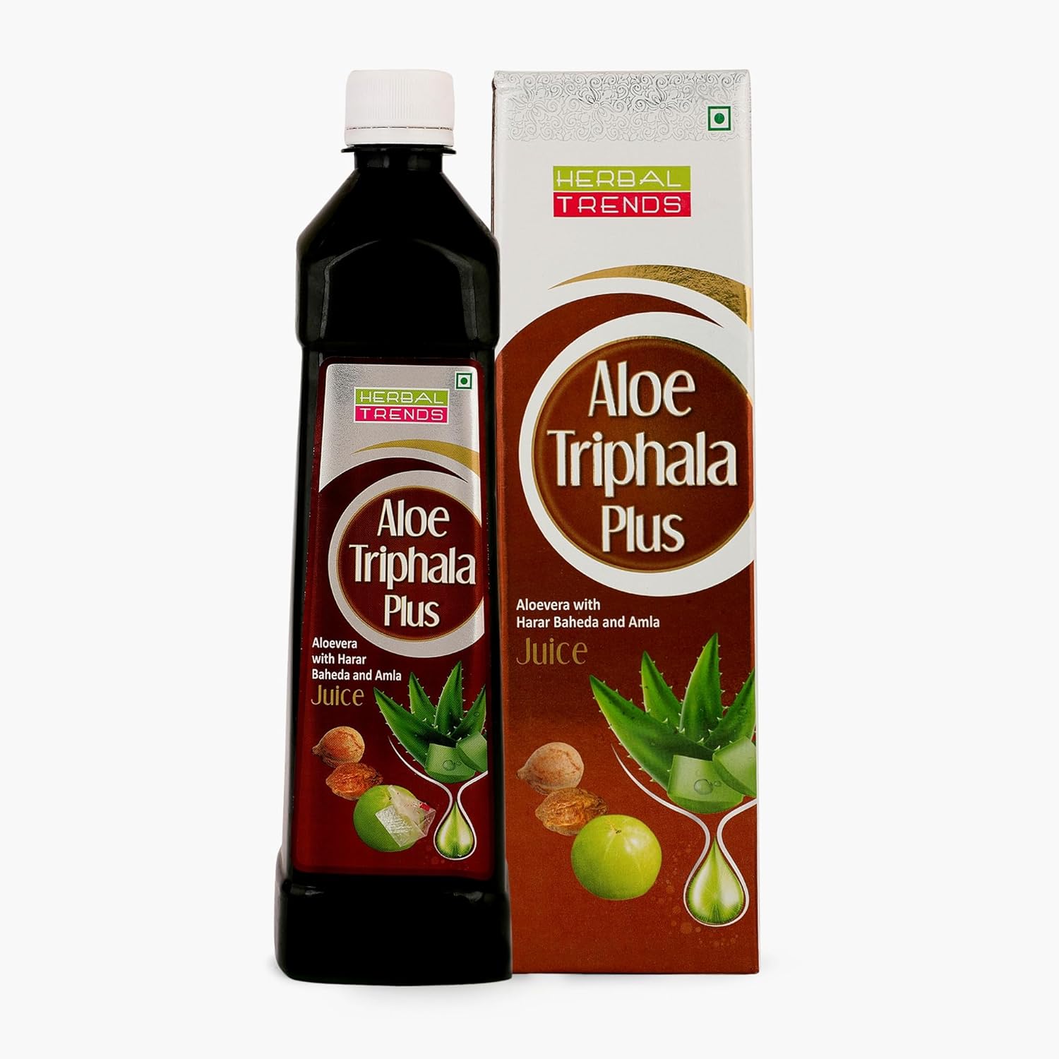 Buy Herbal Trends Aloe Triphala Plus- Stomach Care Juice- Ayurvedic Safe Blend of 4 Potential ...