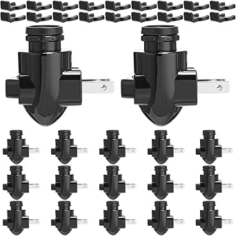 Tuanse 20 Sets Plug in Night Light Module Night Light Base with Shade ...