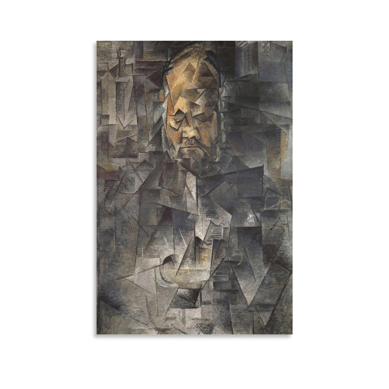 Pablo Picasso Portret Van Ambroise Vollard Kubdekor Pablo Picasso