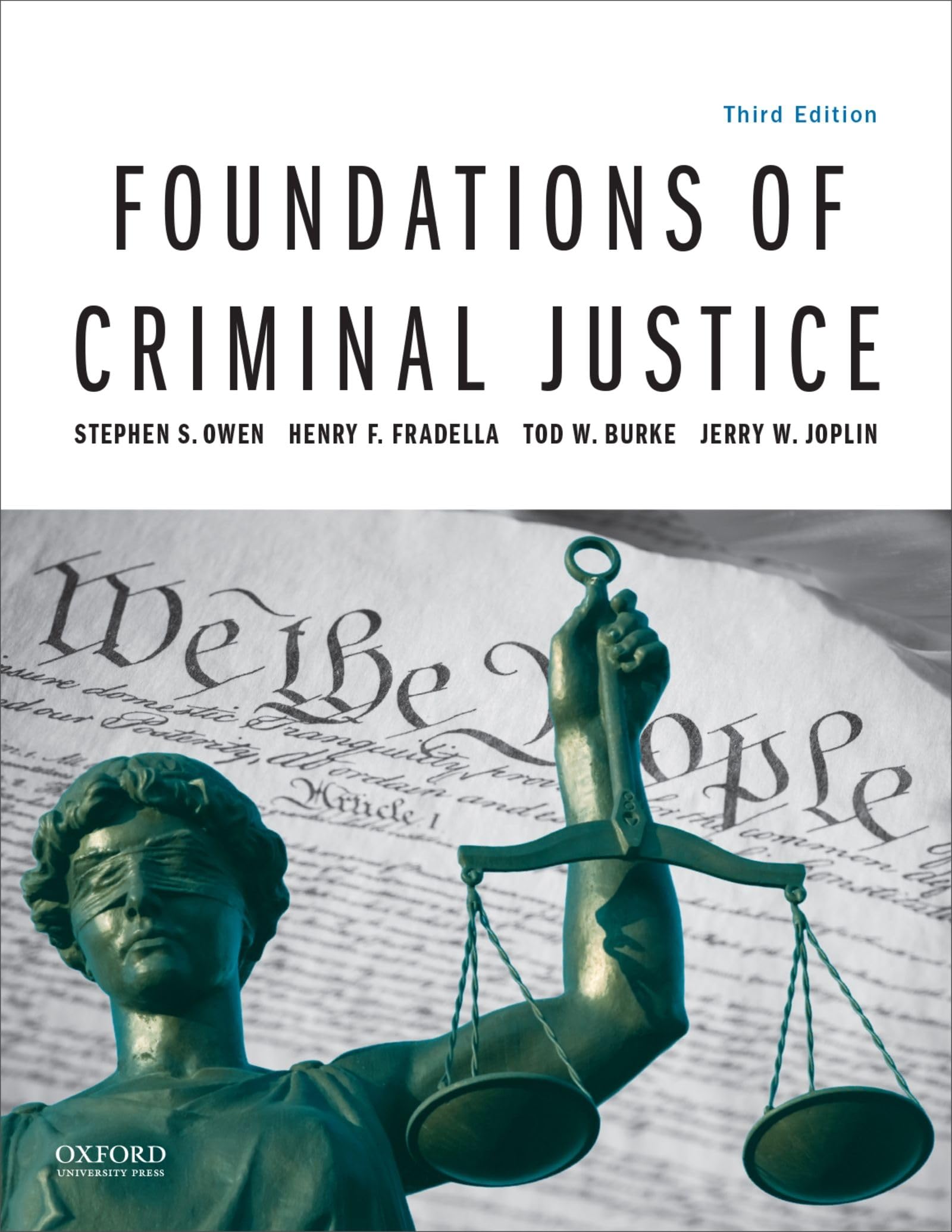 Amazon.com: Foundations of Criminal Justice: 9780190855628: Owen ...