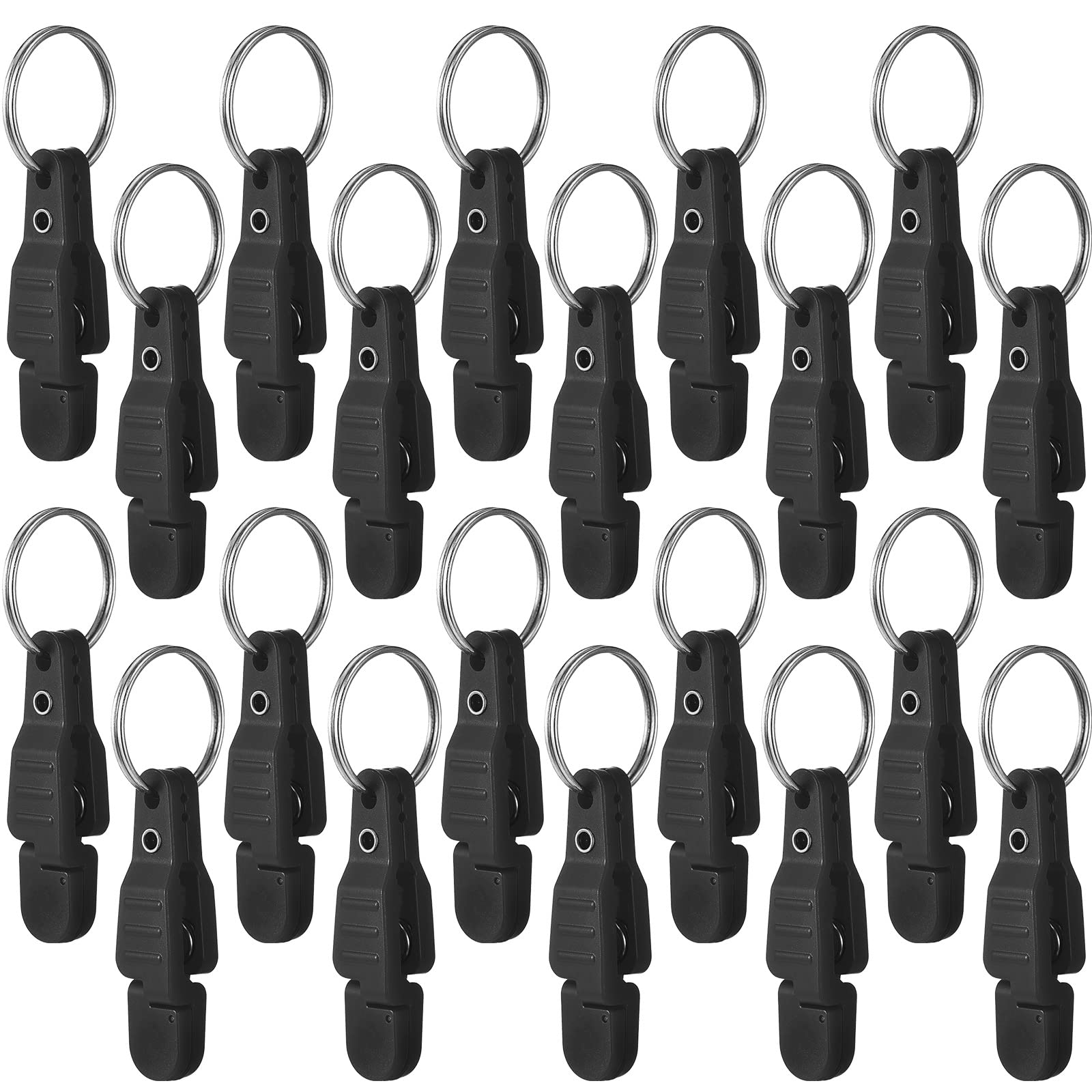 Amazon.com : Honoson 20 Pieces Heavy Tension Snap Release Clips Padded ...