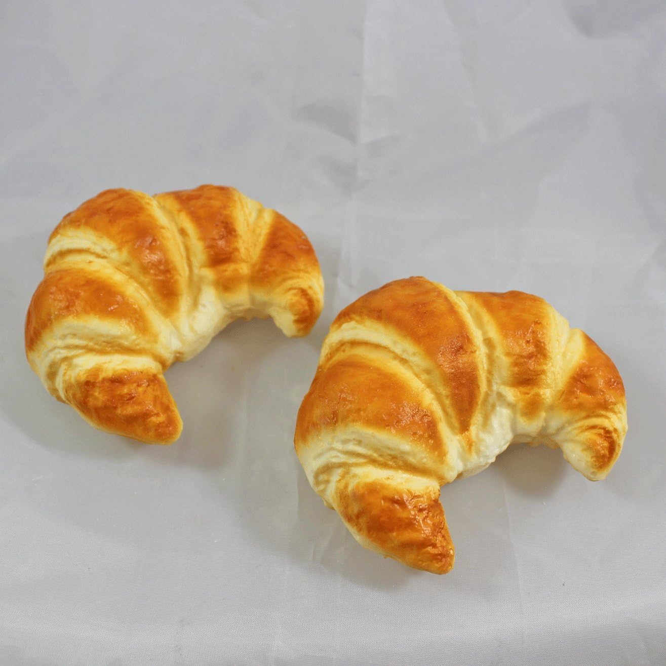 Amazon.com: Just Dough It Fake Croissants (Set of 2) : Home & Kitchen