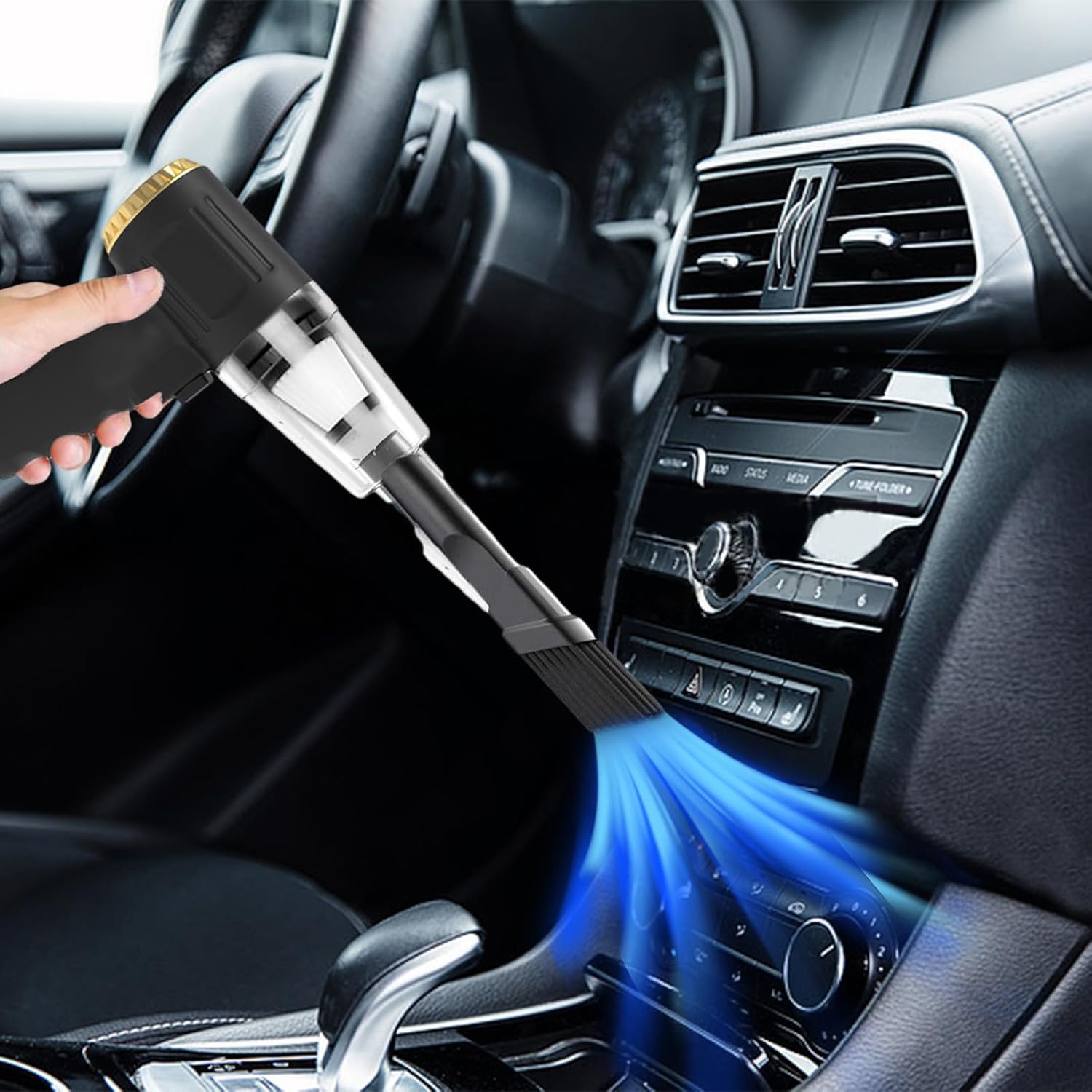 Amazon.com - Portable Rechargeable Car Vacuum Cleaner, 7000Pa Handheld ...