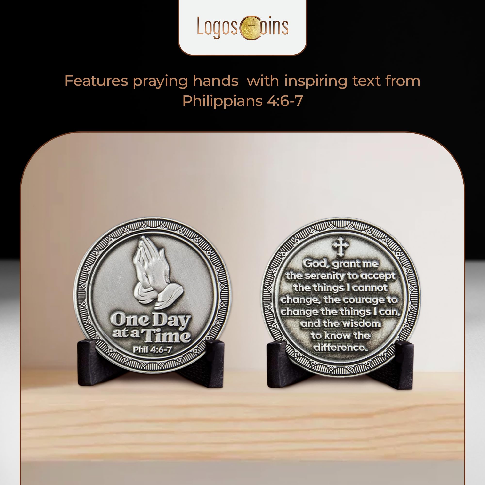 Snapklik.com : Serenity Prayer Love Expression Coin, Bulk Pack Of 10 ...