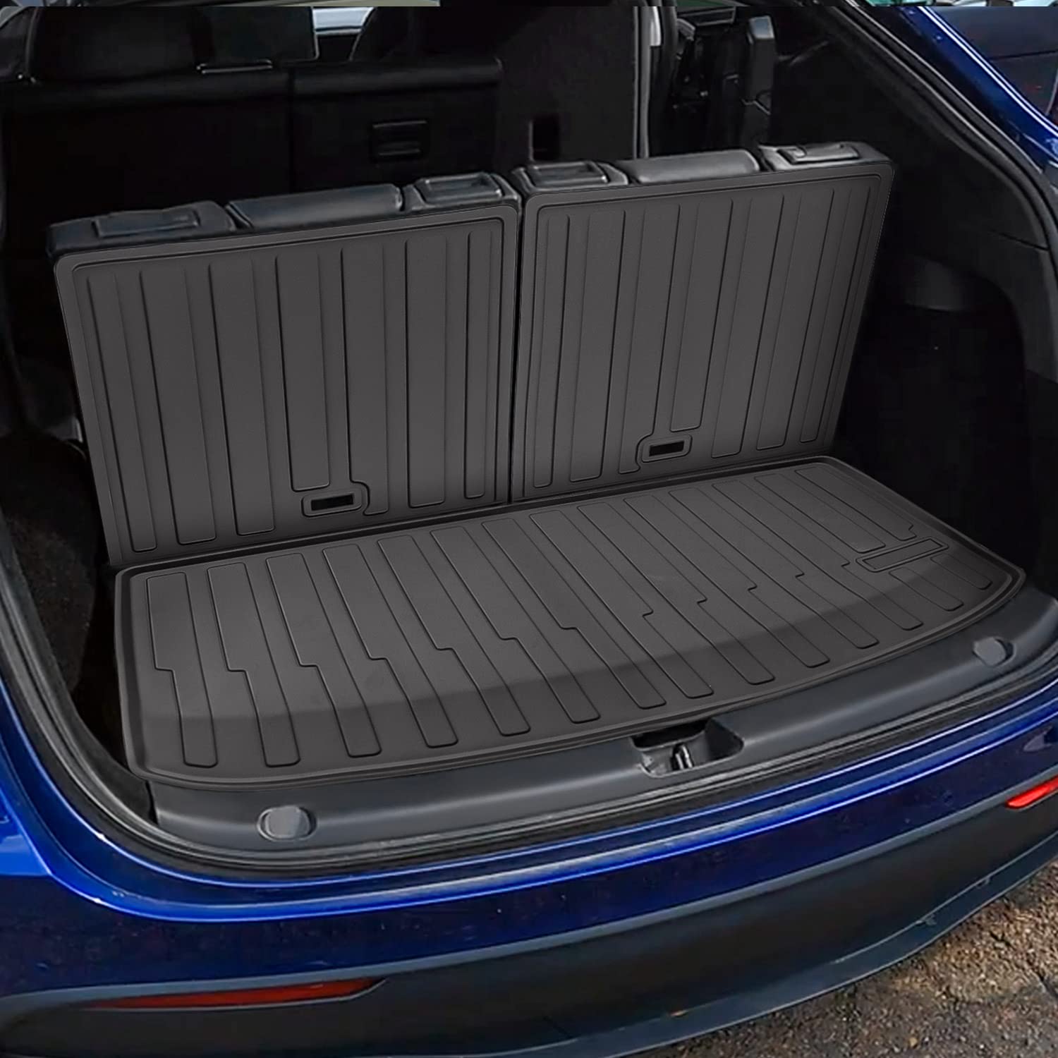 Xipoo Fit Tesla Model Y Trunk Mat Cargo Liner TPE All Weather Mat for ...