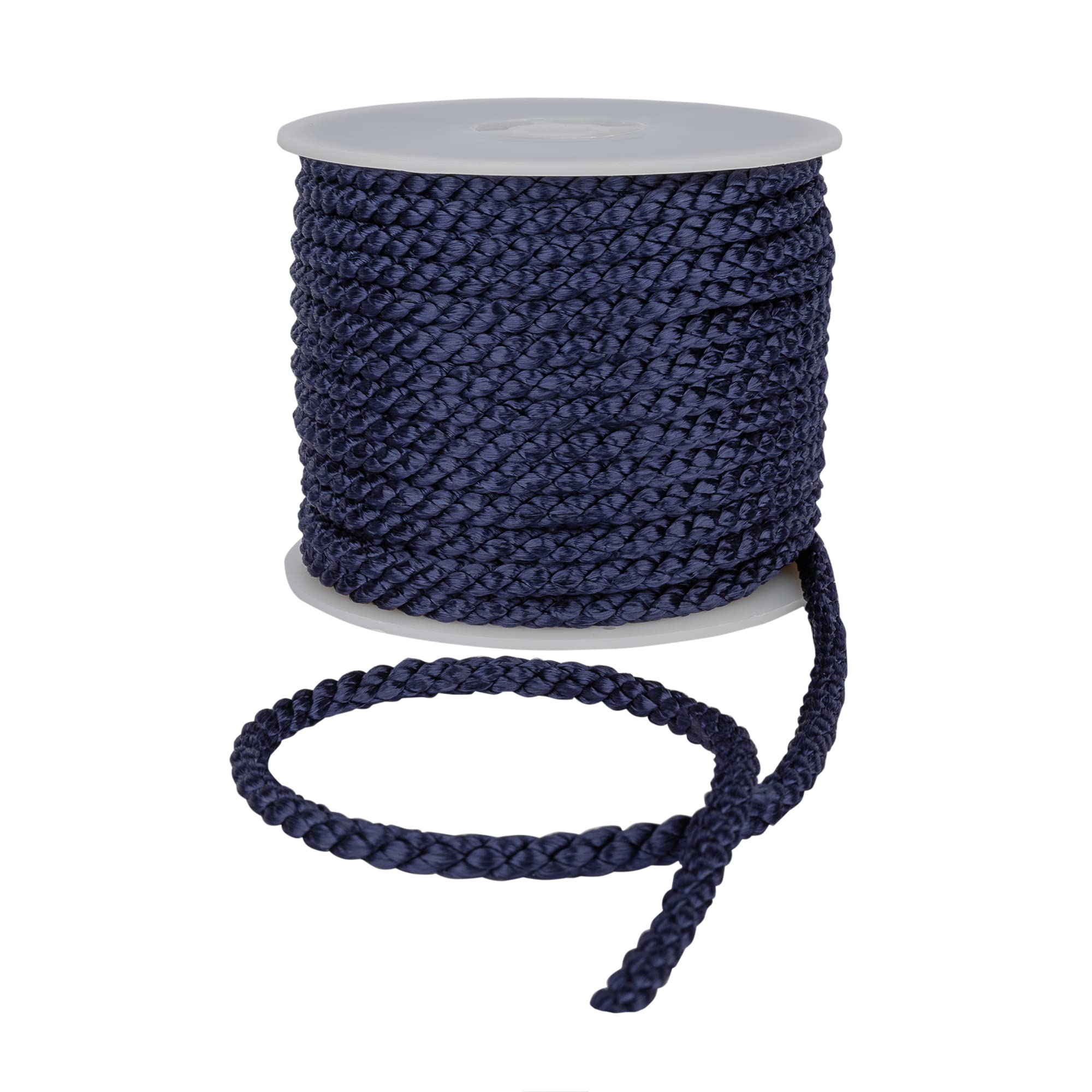 Crepe Cord - 6mm Premium Cotton Rope, Strong Macrame Cord for DIY Craft ...