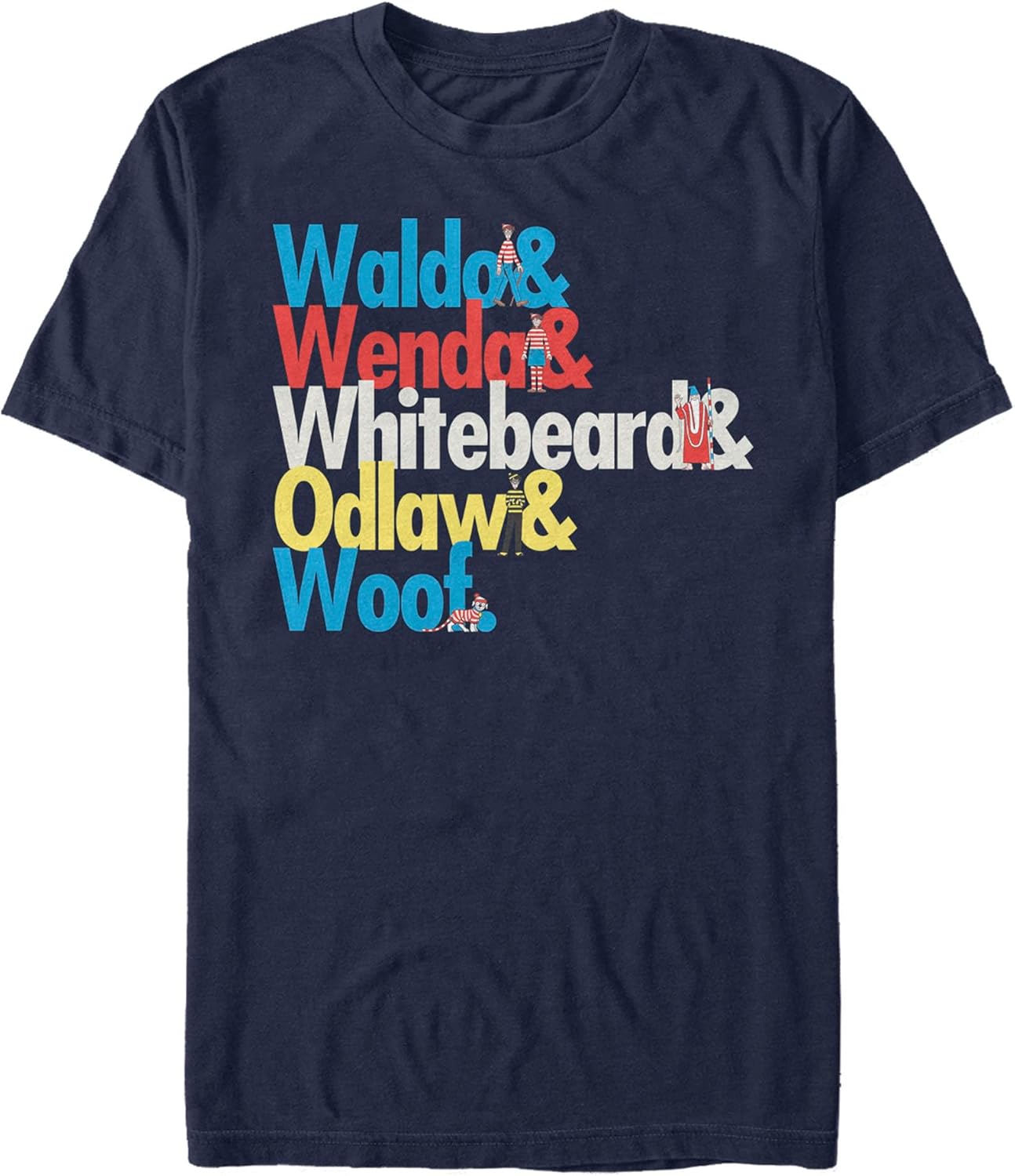 Where's Waldo? Mens Char Stack | Amazon.com