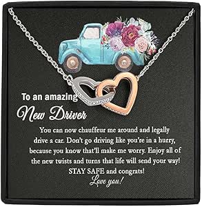 Amazon.com: MASTERJEW Necklace for New Driver, New Driver Gift, Drivers ...