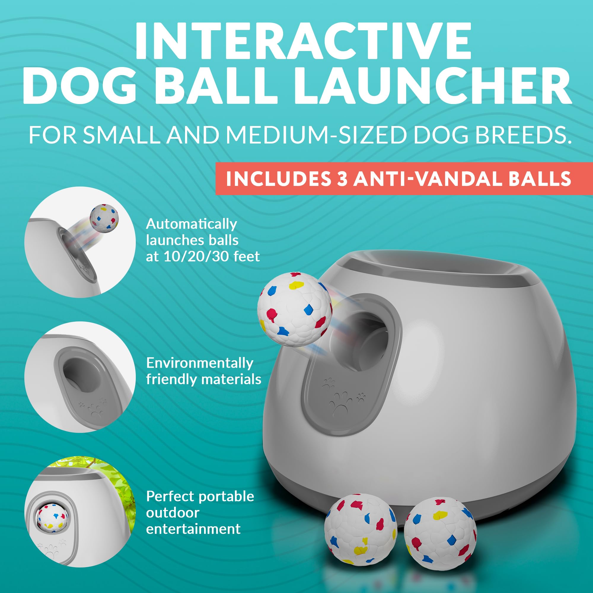 Dog Ball Launcher Automatic Dog Ball Thrower Launcher,Automatic Ball ...