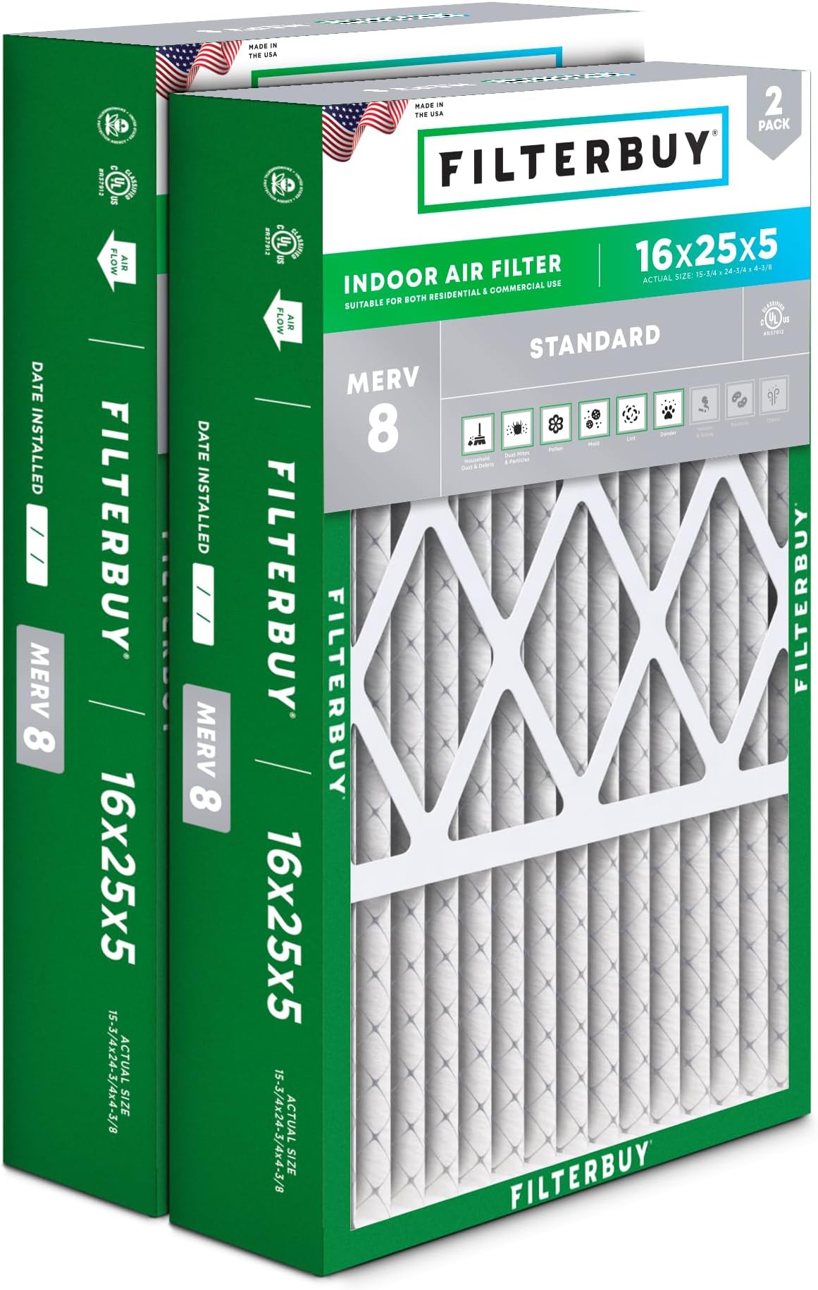 Honeywell Replacement Media FC100A1029- 16x25 (5 units per case ...