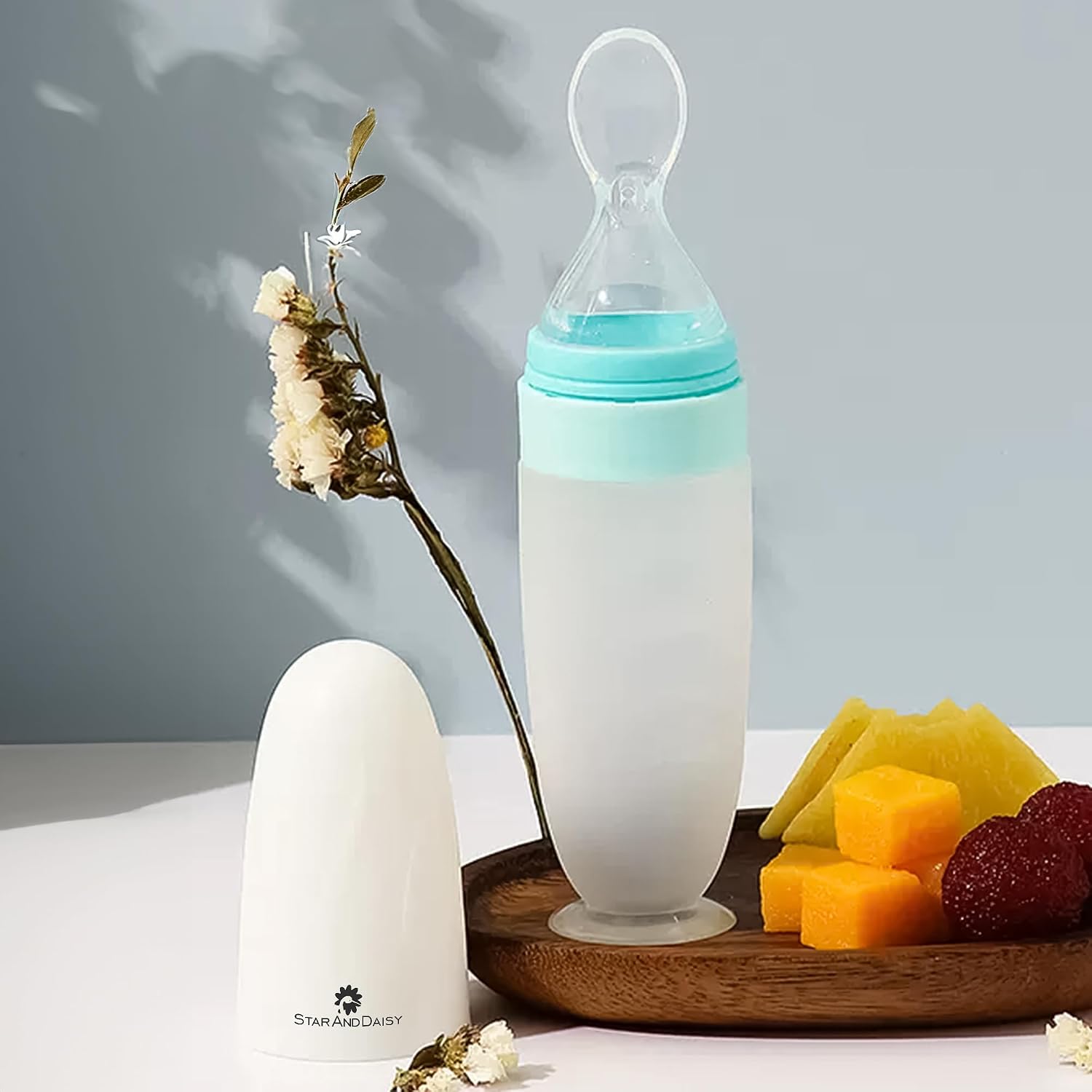 Buy StarAndDaisy Squeeze Spoon +4 Month Baby, BPA Freen Premium Baby ...