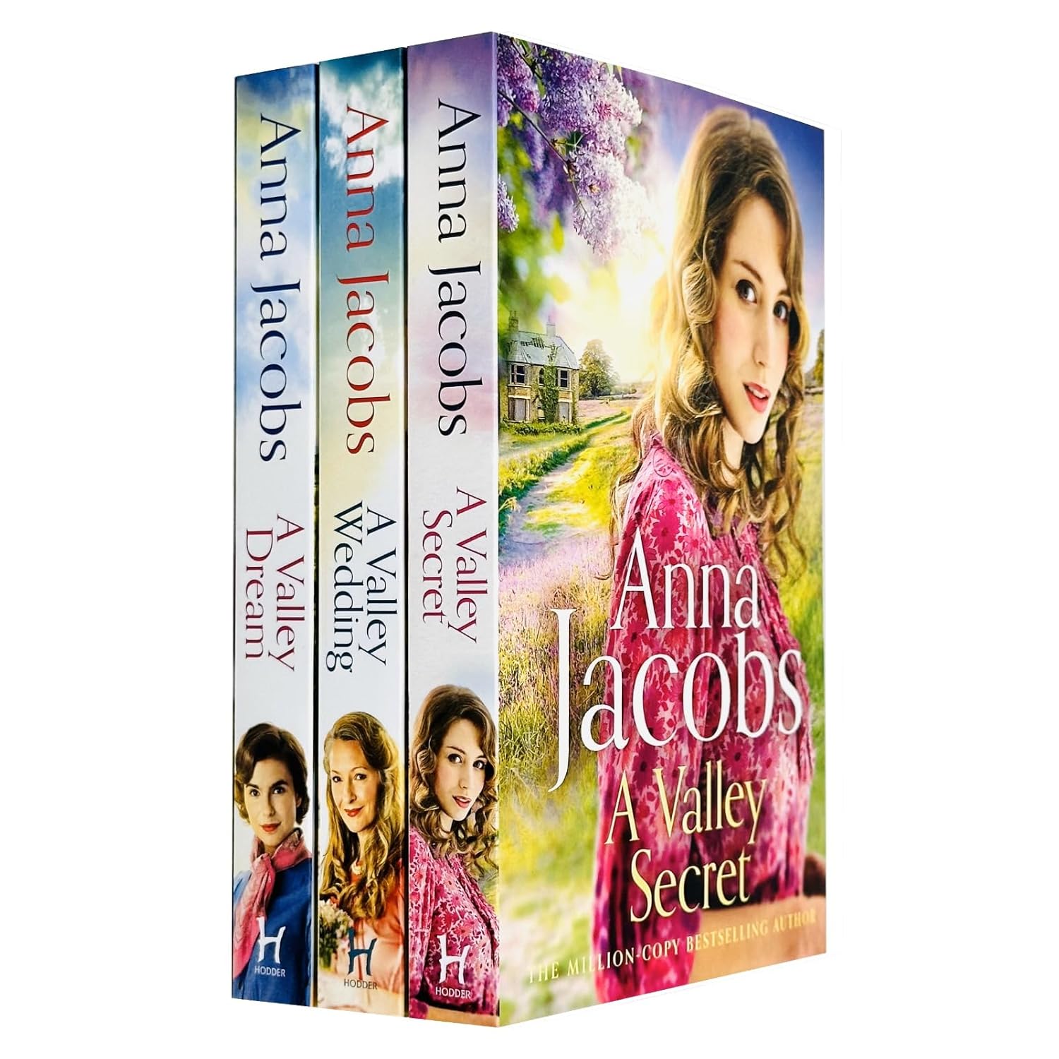 Anna Jacobs Backshaw Moss Series 3 Books Collection Set (A Valley Dream ...