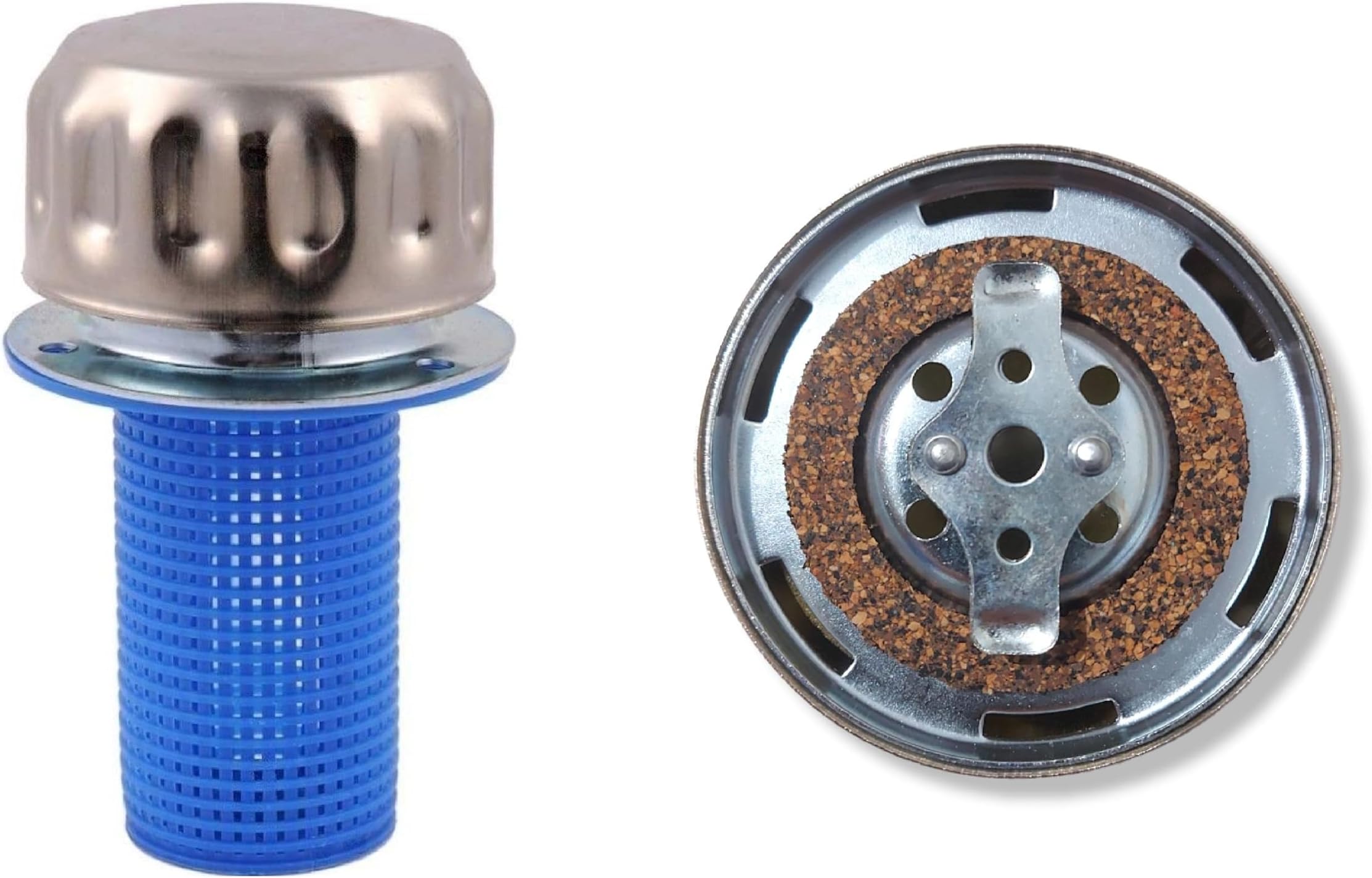 Amazon.com: Hydraulic Oil and Fuel Filler Metal Vent Breather Cap for ...