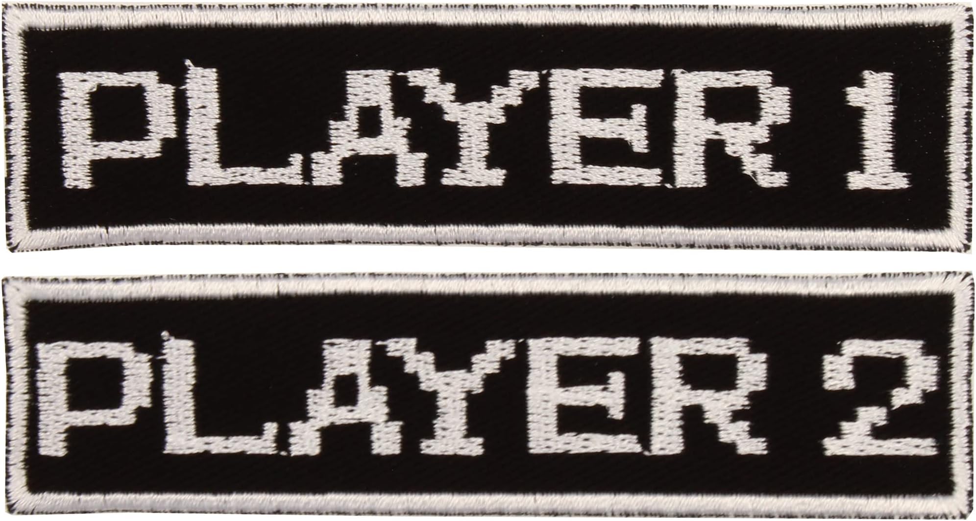 Amazon.com: Set of 2 Patches Made in The USA - 8 Bit Video Game Player ...